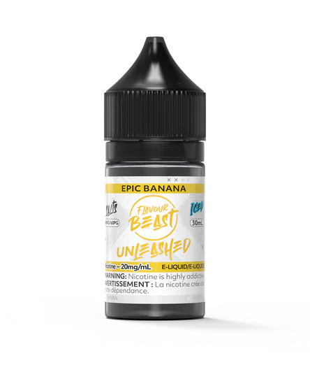 Flavour Beast Unleashed Epic Banana Salt 30ml - Vape Wôlinak